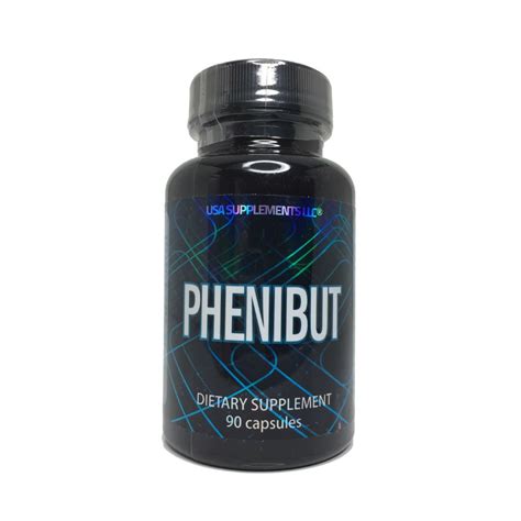 PHENIBUT 600mg USA Supplements LLC. Fatburner Kapseln
