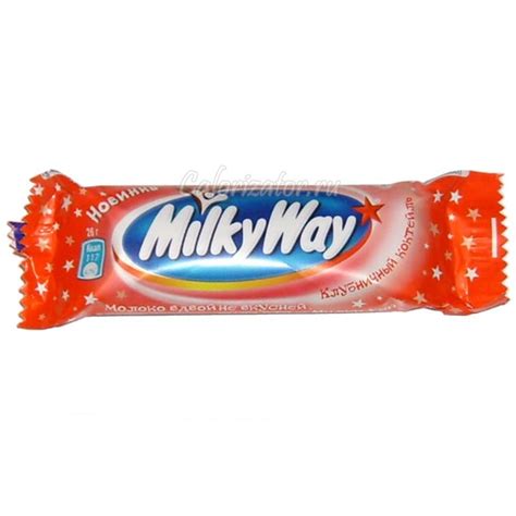 Шоколад MilkyWay Клубничный коктейль - калорийность, полезные свойства ...