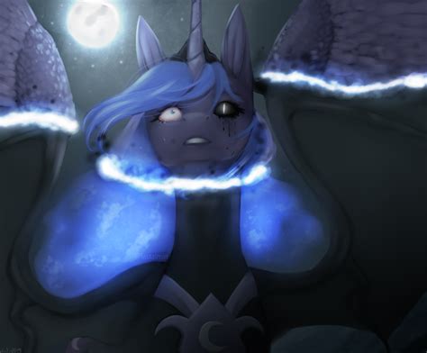 Princess Luna Transforms Into Nightmare Moon