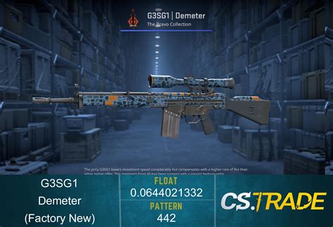 G3sg1 Demeter ⭐️ Cs2 Skin