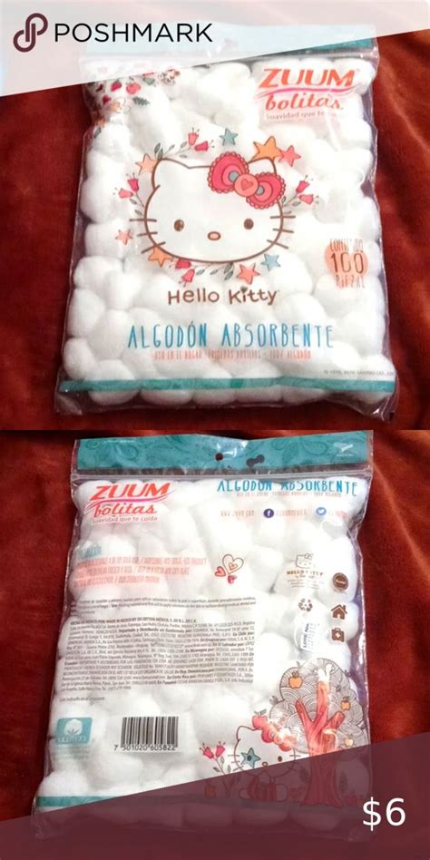 Hello Kitty Cotton Balls Pack
