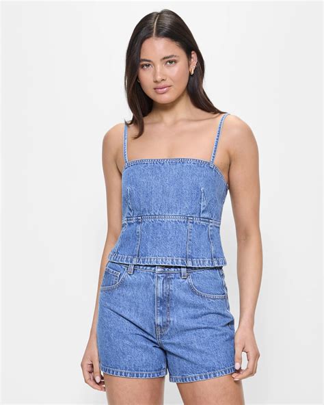 Strappy Denim Corset Lily Loves Target Australia