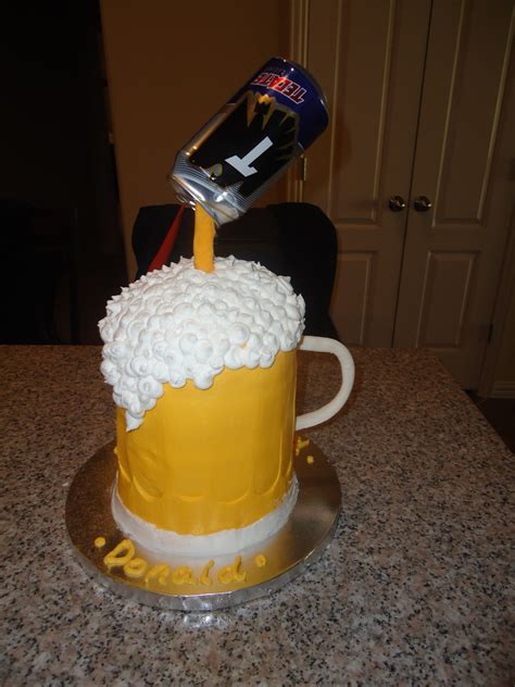 Beer Mug Cake