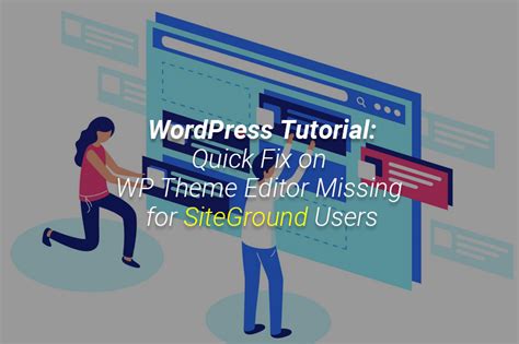 Wordpress Tutorial Quick Fix On Wordpress Theme Editor Missing For