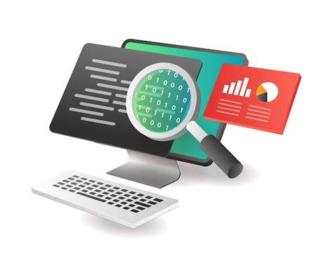 Concept Dillustration Isométrique Reconnaître Le Langage De Programmation Vecteur Premium