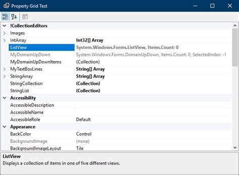 Propertygrid Objects Not Expandable · Issue 1553 · Dotnetwinforms