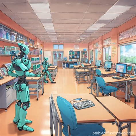 Robotics Lab Background Stable Diffusion Online