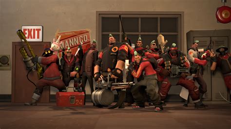 Made A Class Lineup As Sfm Practice And So I Can Have A Custom Steam Banner For Tf2 Im Very