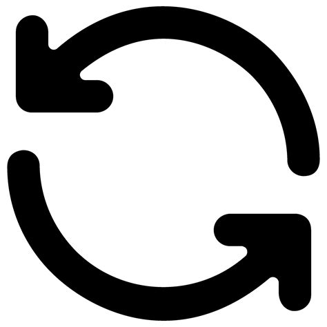Refresh Arrow Vector Icon Vector Art At Vecteezy