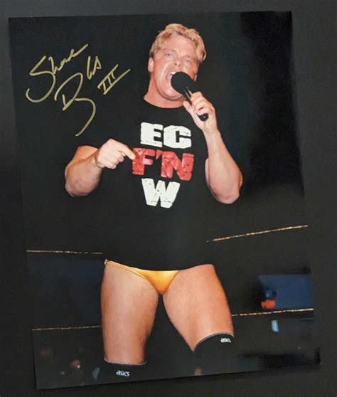 Shane Douglas Pose 1 Signed Photo Coa The Wrestling Universe