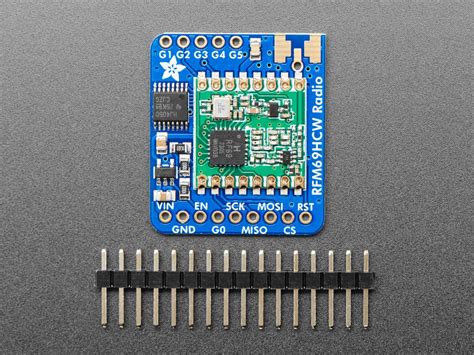 Adafruit Rfm69hcw Transceiver Radio Breakout 433 Mhz Radiofruit