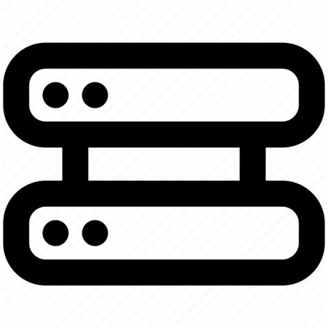 Hdd Rack Cloud Storage Network Drive Server Icon Download On Iconfinder