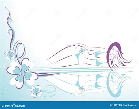 Subtle Erotic Wallpaper Stock Photography CartoonDealer Com