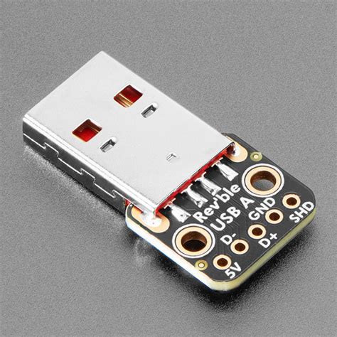 Adafruit Reversible Usb Type A Plug Connector Breakout The Pi Hut