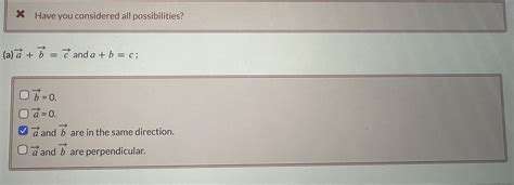 Solved Have You Considered All Possibilities Chegg Com