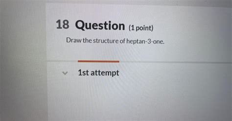 Solved This Is A Molecule Drawing Question It Is Worth 1