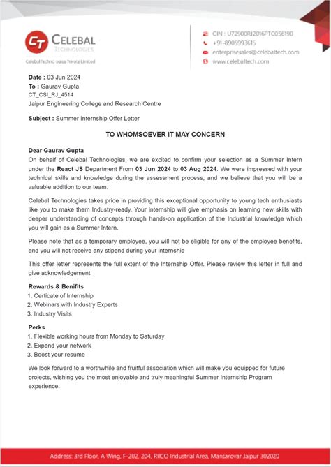 Gaurav Gupta On Linkedin Celebaltechnologies Csi24 Internship