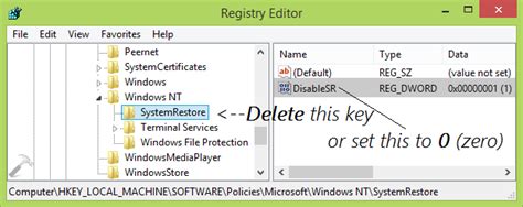 Fix System Restore Is Disabled By Your System Administrator In Windows 10