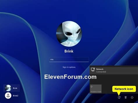 Add Or Remove Network Icon On Sign In Screen In Windows 11 Windows 11 Forum