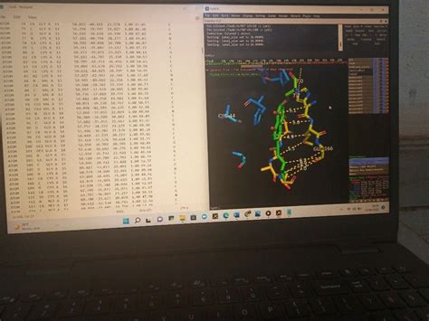 Computational Drug Design With Pymol Here I Had A 3d Visualization Of