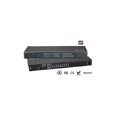 IP KVM Switch Port Combo Cat