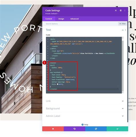 How To Add A Circle Text Path Svg Animation To Your Divi Design Ask