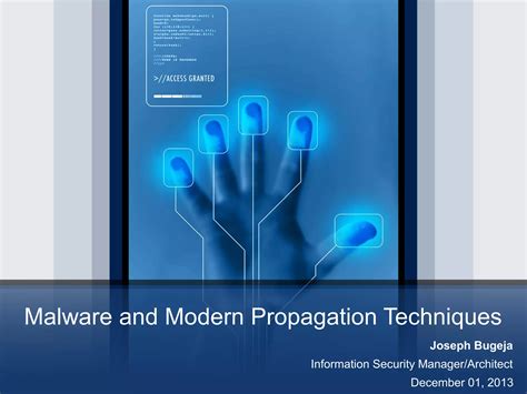 Malware And Modern Propagation Techniques Ppt