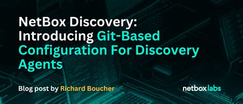 Netbox Discovery Introducing Git Based Configuration For Discovery Agents Netbox Labs