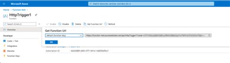 Connecting To Azure Functions Using REST