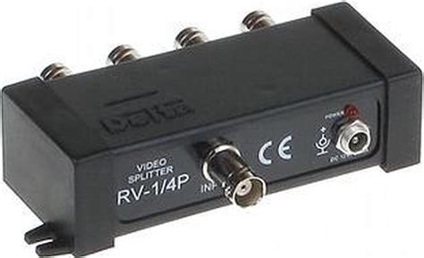 Bnc Splitter Multiplexer 4 Kanalen 1 Ingang 4 Uitgang
