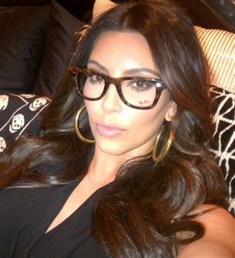 Kim Kardashian In Glasses At Sabrina Harrison Blog