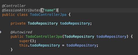 [spring] todorepository를 만들고 h2 데이터베이스와 list todos 페이지 연결하기 spring