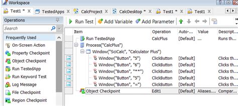 Fast Start TestComplete Module 9 Checkpoints And Stores Test Management