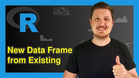 create data frame from another existing data set in r 2 examples