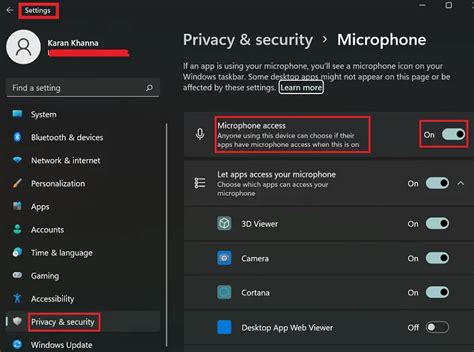 Microphone Not Working In Windows 11 10 [fix]