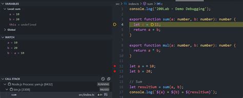 Cách Debugger Trên Vscode Cho Typescript 200lab Blog