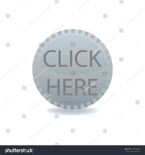 click here vector button web design stock vector royalty free