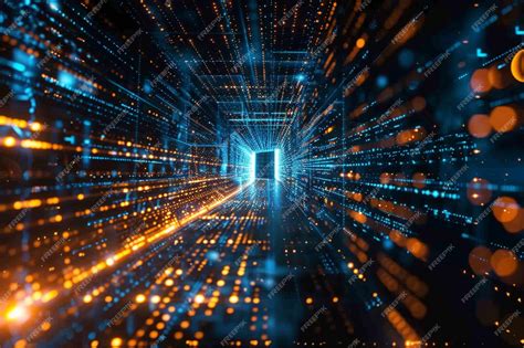 premium photo digital evolution algorithms in motion ar generative ai