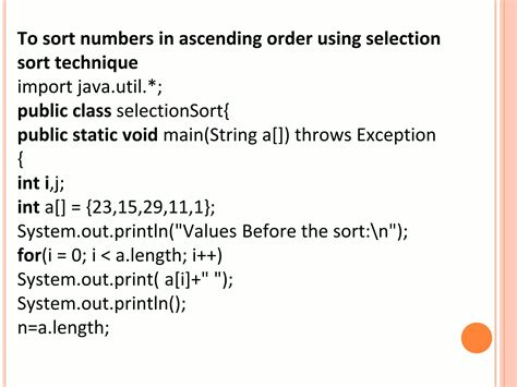 Sorting And Its Types Pptx