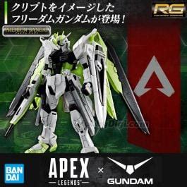 Premium Bandai Rg Model Kits 1 144 Freedom Gundam Apex Legends