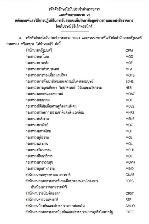 ราชกิจจานุเบกษา เผยแพร่ระเบียบสำนักนายกรัฐมนตรี ว่าด้วยงานสารบรรณ ฉบับ