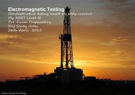 Eddy Current Testing Pptx