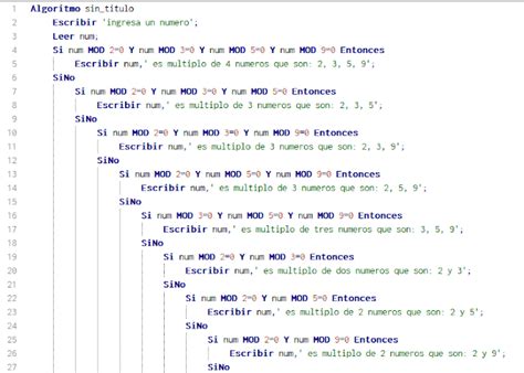Algoritmos resueltos con pseudocódigo pseint