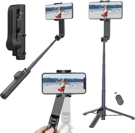 Selfie Stick Gimbal Stabilizer Gimbled Phone Holder With