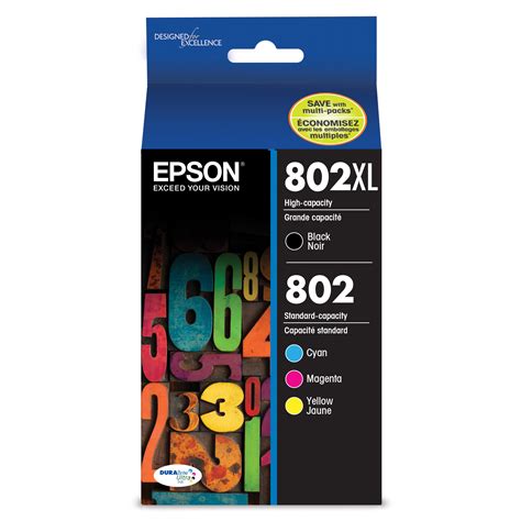 T802xl Bcs 802802xl Durabrite Ultra High Yield Ink 2600 Page Yield