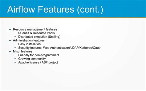Apache Airflow Overview Pptx