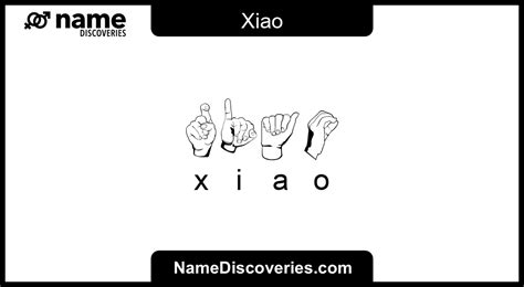 Xiao Name Meaning And Origin