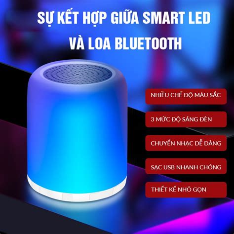 Loa Bluetooth K T H P N Led C M Ng Hi N I C M C Treo M U C Ch C N Ng B O Th C B O H Nh