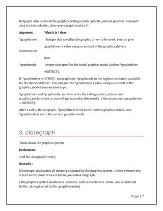 Computer Graphics Practical PDF