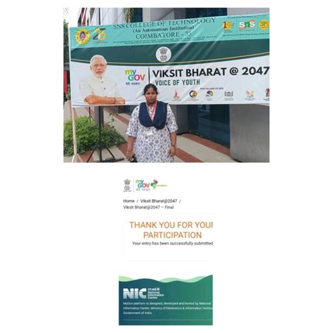 Bagavathi Subramanian On Linkedin Ideas4viksitbharat Snsinstitutions Snsdesignthinkers